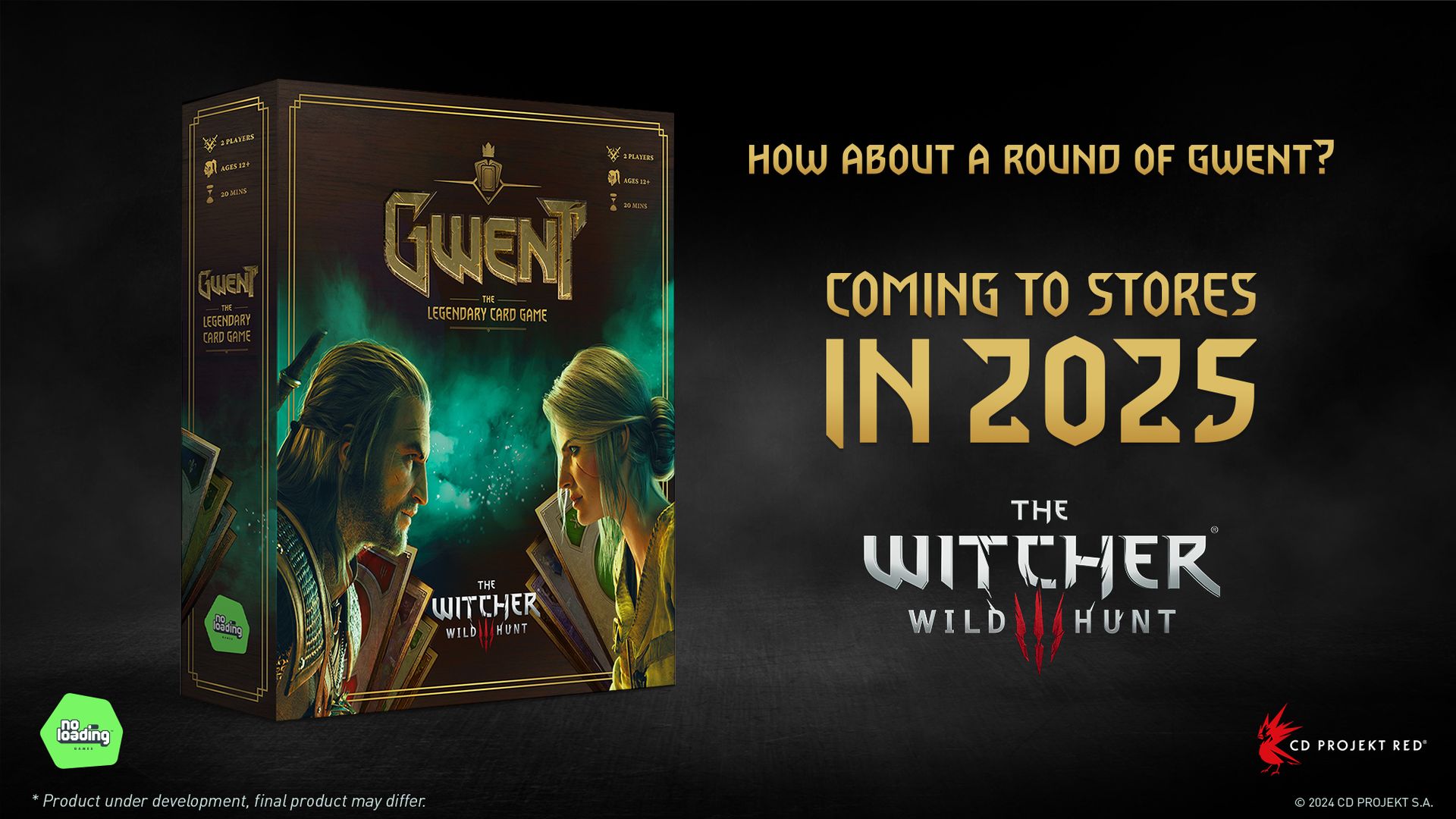 A physical version of Gwent from The Witcher 3