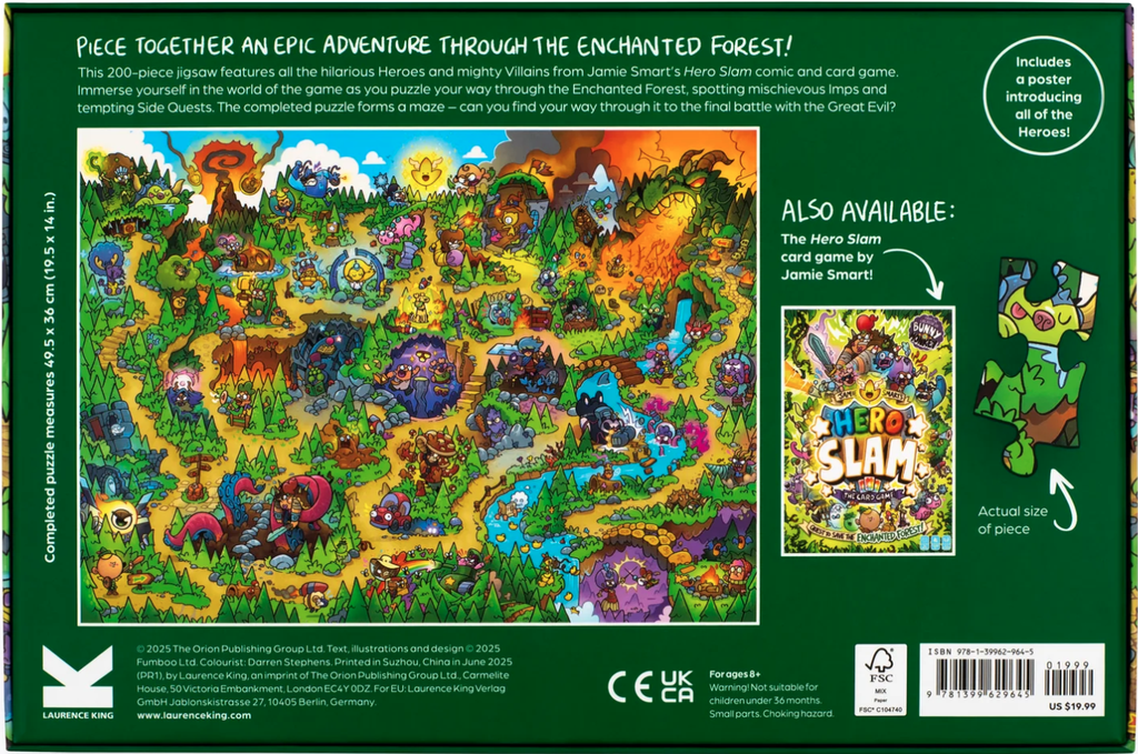 Hero Slam Jigsaw Puzzle (200 pieces) | Hachette Boardgames UK